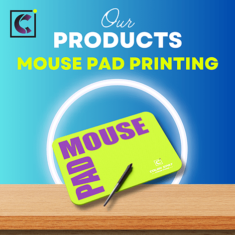 MOUSE PAD PRINTING - COLOR SPOT PRINTING