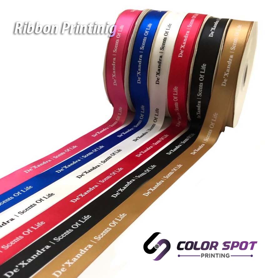 RIBBON PRINTING - COLOR SPOT PRINTING